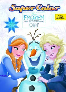 Frozen: una Aventura de Olaf: Supercolor: Colorear con Pegatinas de Vv ...